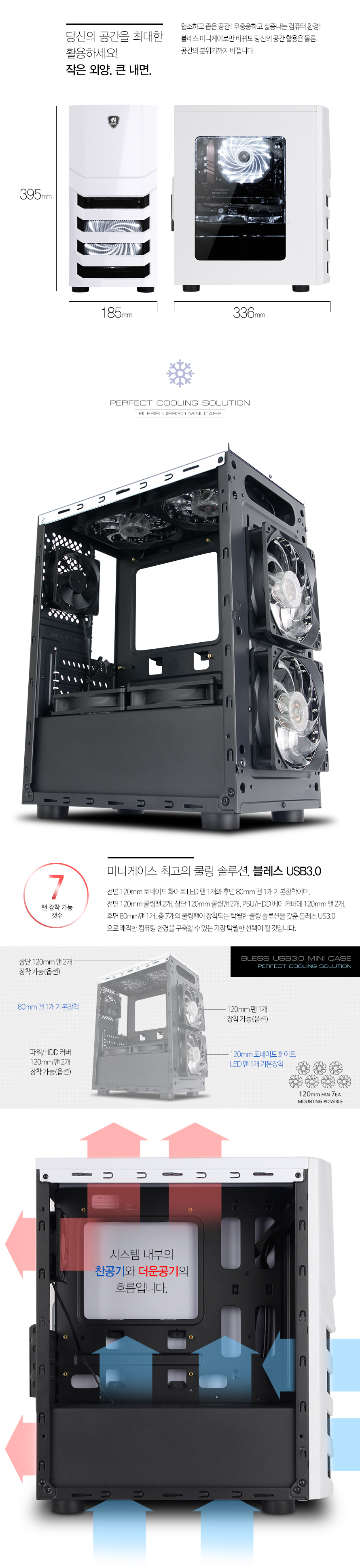 블레스 USB3.0 화이트 | ABKO