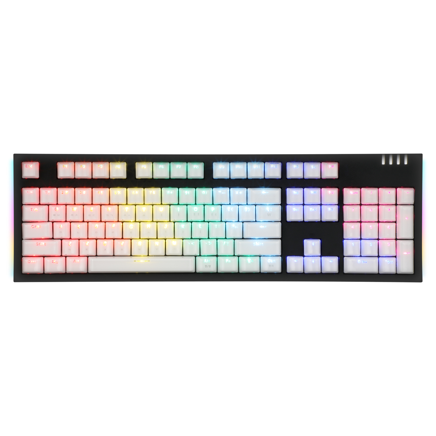 AN10 아이스큐브 무빙 LED 광축 게이밍 키보드 | ABKO