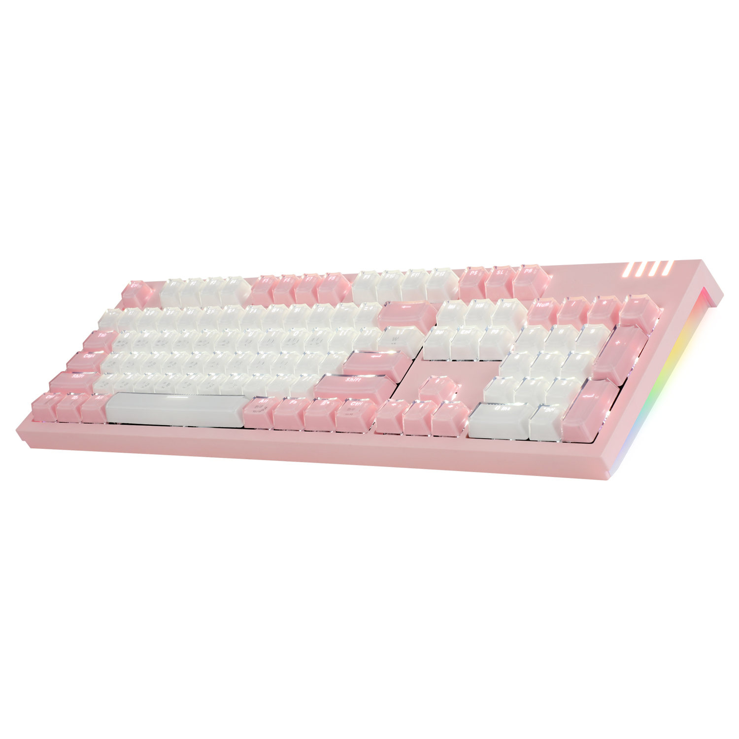 AN50 아이스큐브 무빙 LED 광축 게이밍 키보드 | ABKO