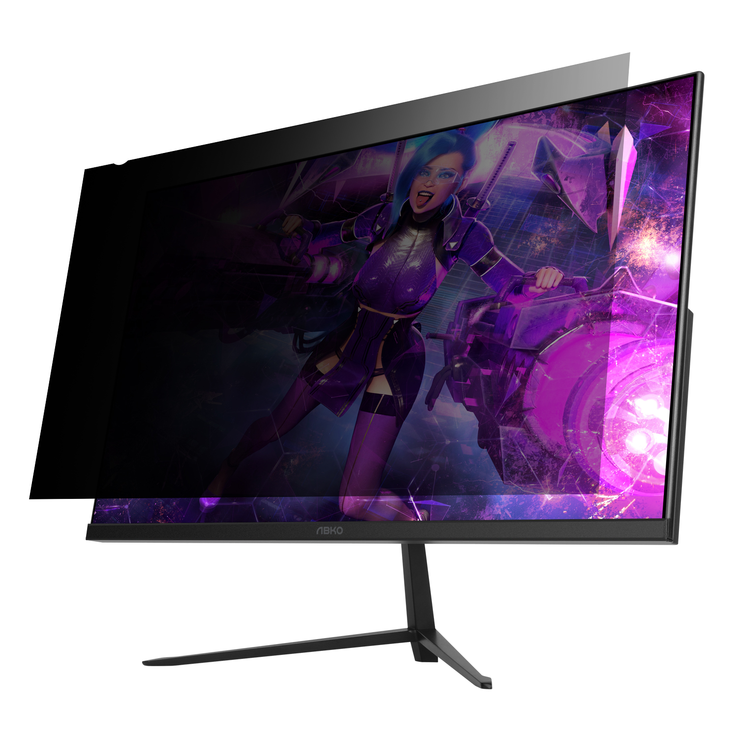 모니터 양면 부착형 정보보안필름 | ABKO