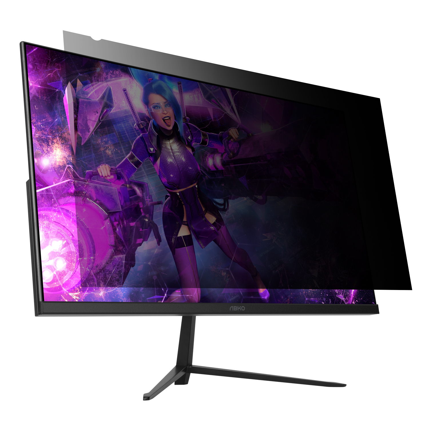 모니터 양면 부착형 정보보안필름 | ABKO