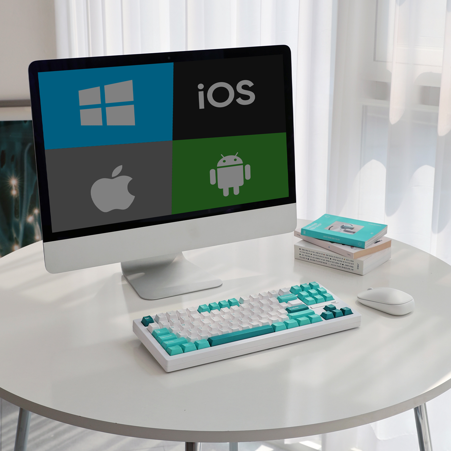 CK88 유무선 기계식 키보드 | ABKO